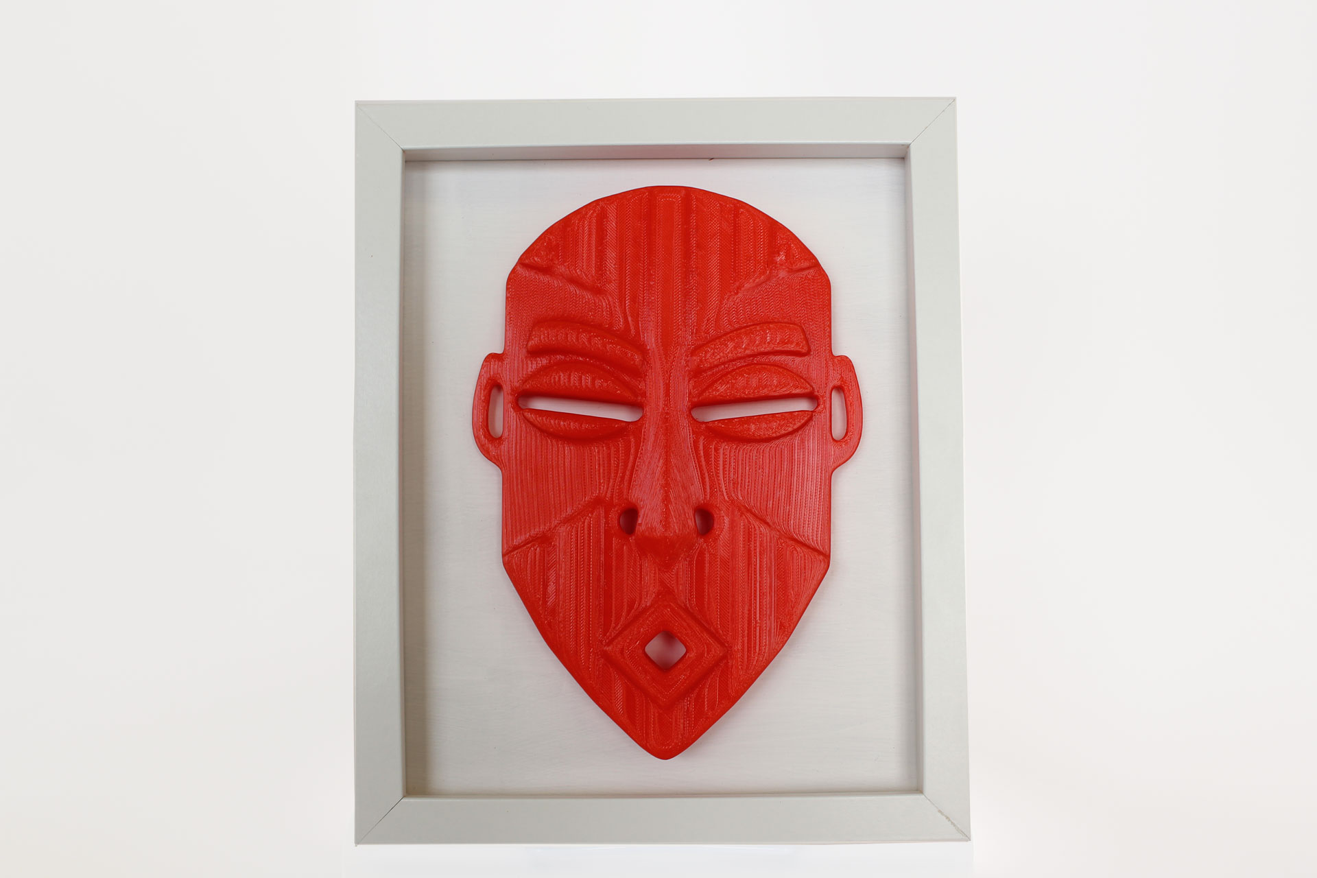 Egun - 3D Ancestor Mask [Orange] | 54 Kingdoms